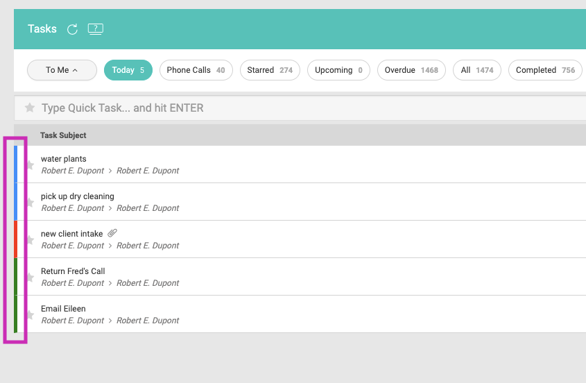 How do I color-code Tasks? – CARET Legal How do I color-code Tasks? – CARET Legal