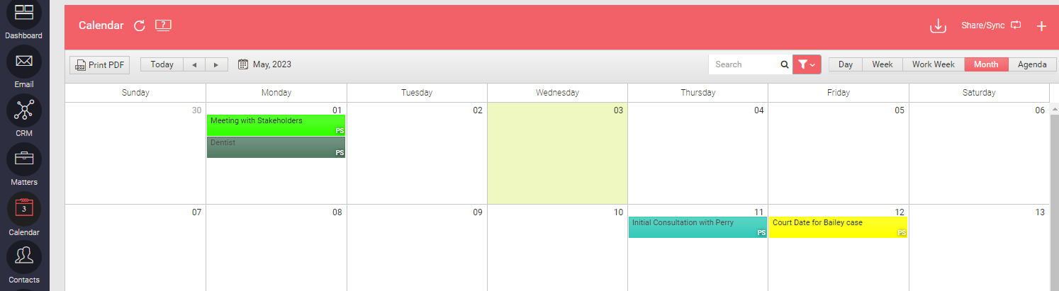 What is the difference between a Task and an Event? – CARET Legal