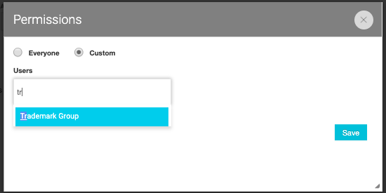 How do I to Add Group Permissions for Matters? – CARET Legal