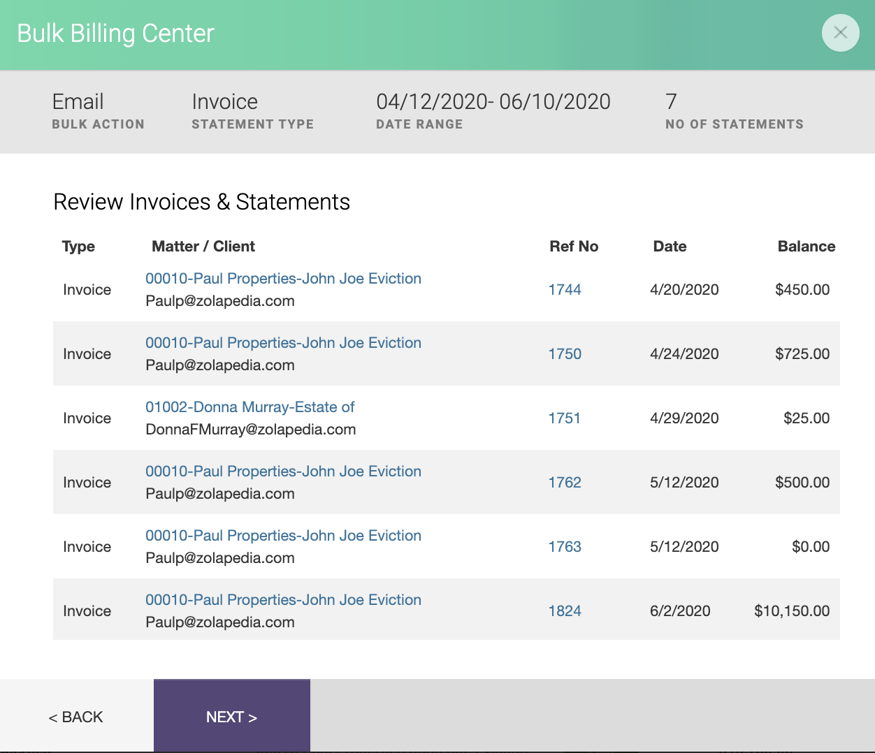 What is the Bulk Billing Center and How Do I Use It? – CARET Legal