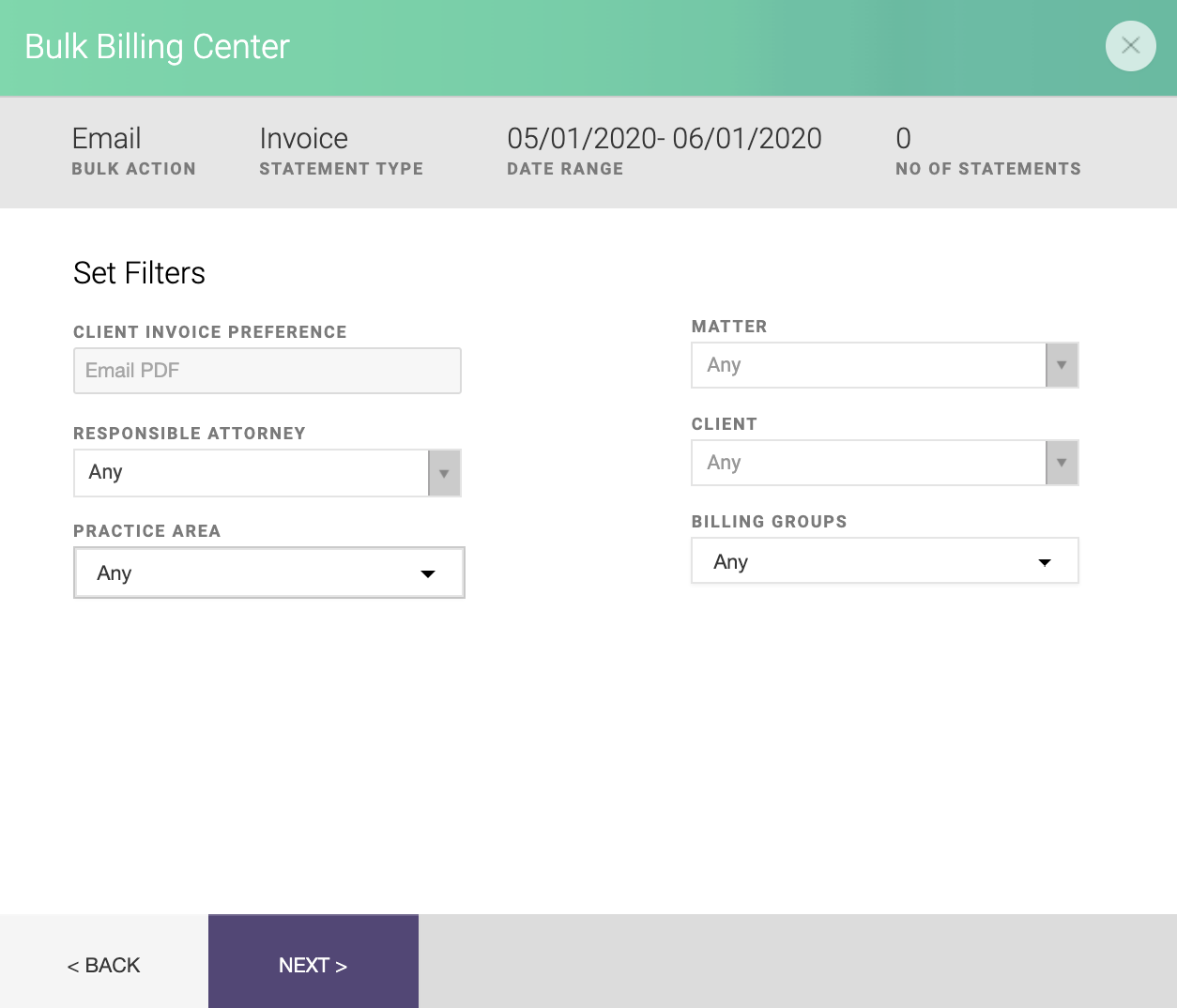 What is the Bulk Billing Center and How Do I Use It? – CARET Legal