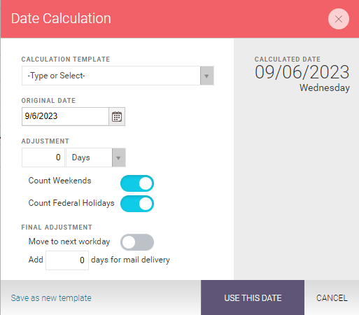 How can I Schedule Events based on a Specific Number of Days? – CARET Legal