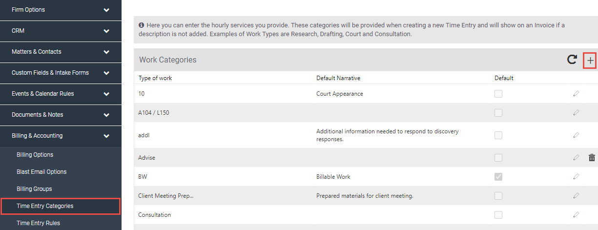 What are Work Categories? – CARET Legal
