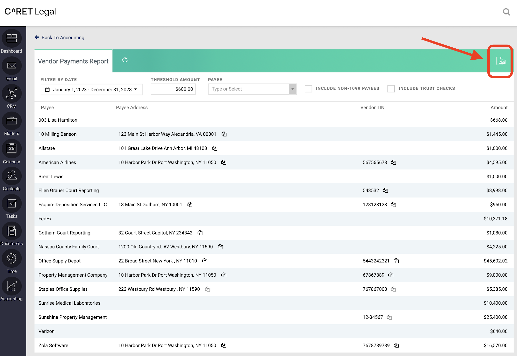 How do I get Vendor data for e-filing 1099? – CARET Legal