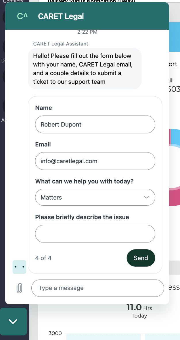 How do I contact CARET Legal Support? – CARET Legal