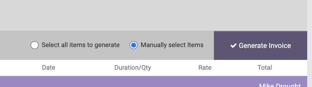 Batch Invoicing – CARET Legal